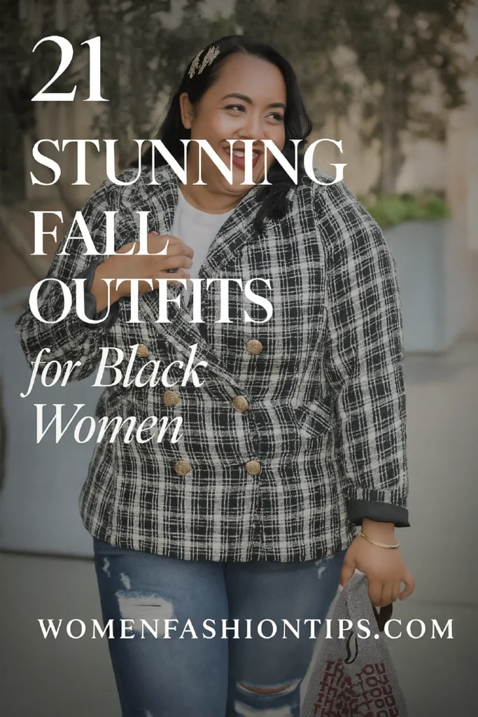 2025 Fall Style Guide: 21 Stunning Fall Outfits for Black Women to Rock ...